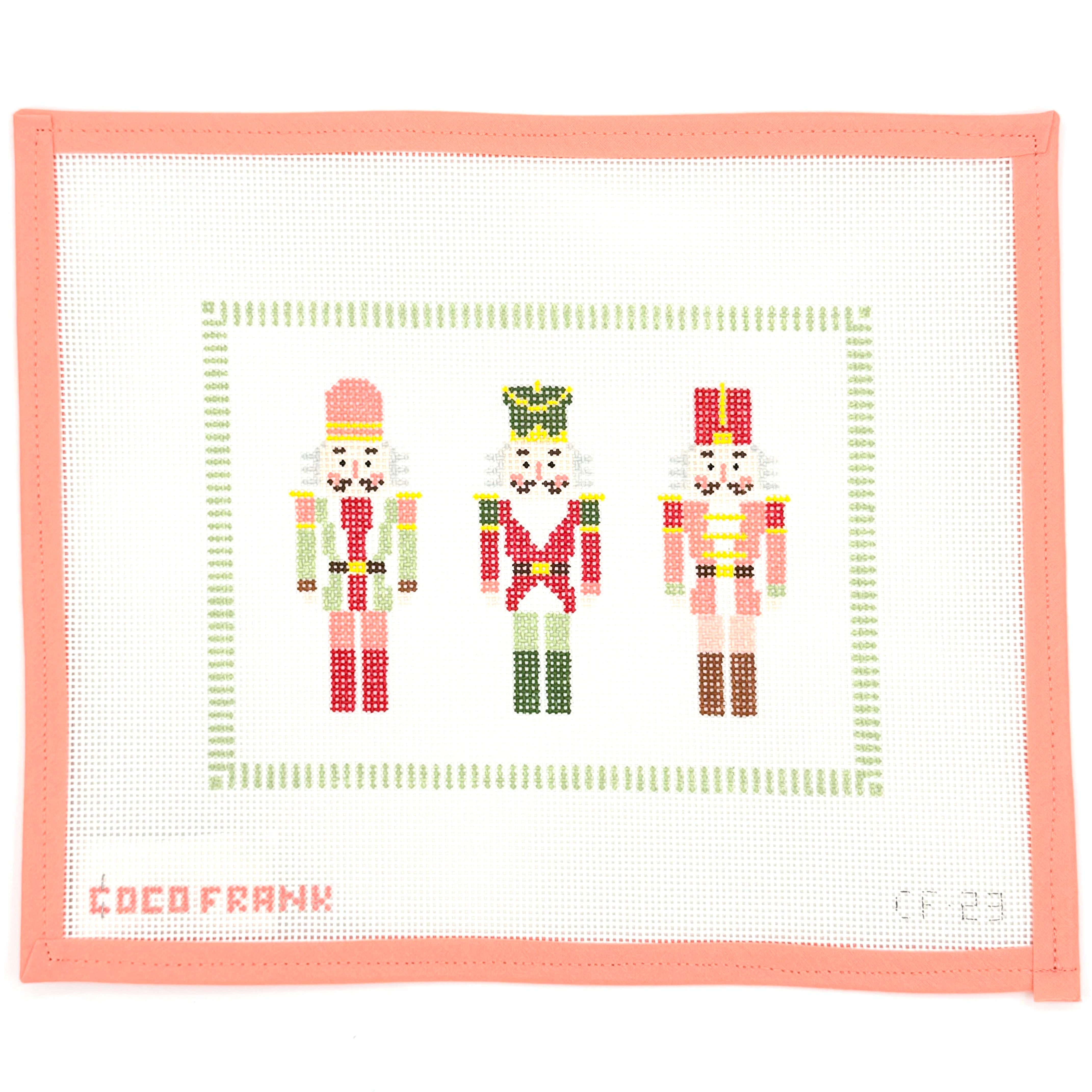 Coco Frank Studio - Nutcracker Trio – Carriage House Needlepoint