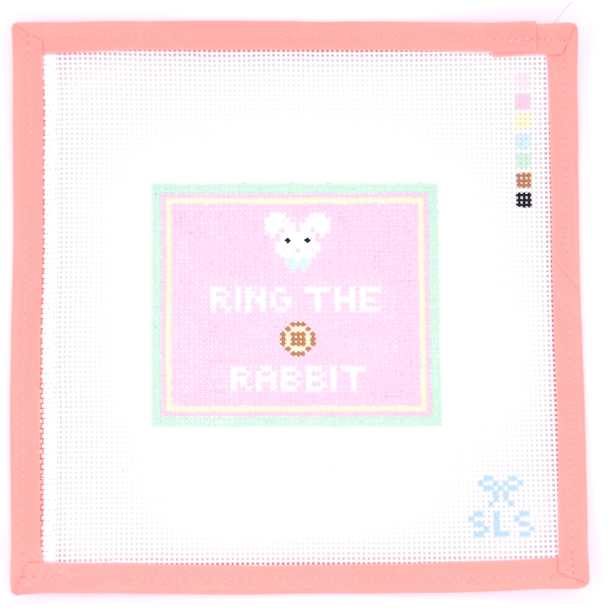 SLS Needlepoint - Ring The Rabbit – Carriage House Needlepoint